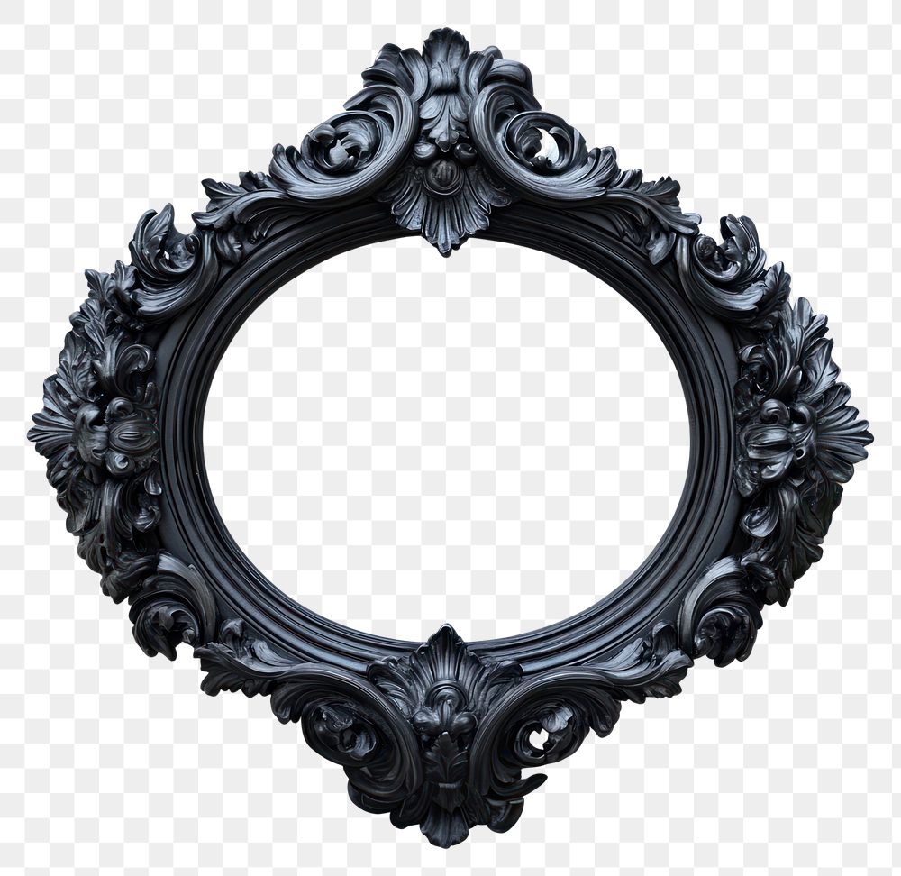 PNG Black gothic Oval Frame | Free PNG - rawpixel