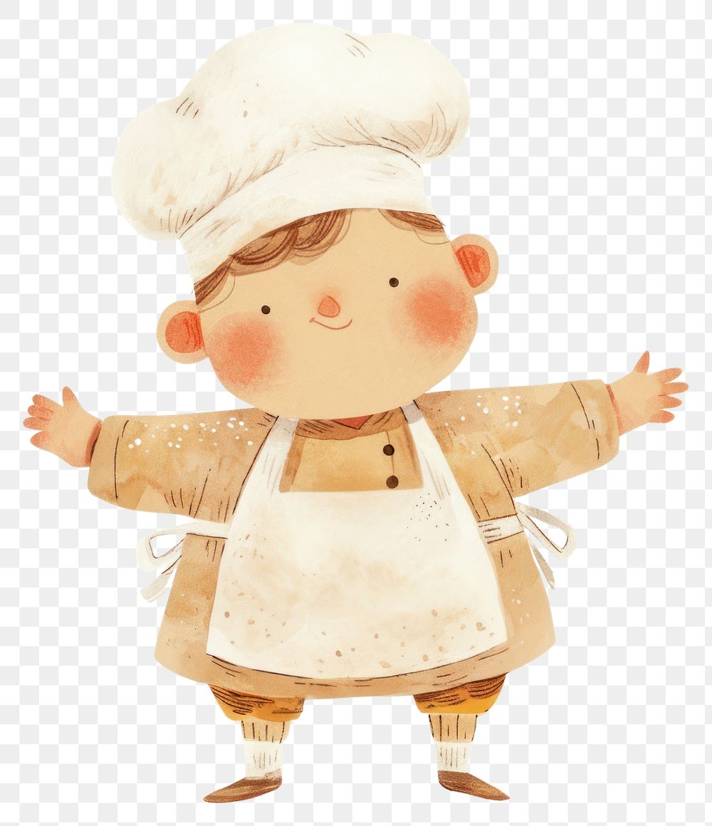 PNG Boy Baker illustration children's | Free PNG - rawpixel