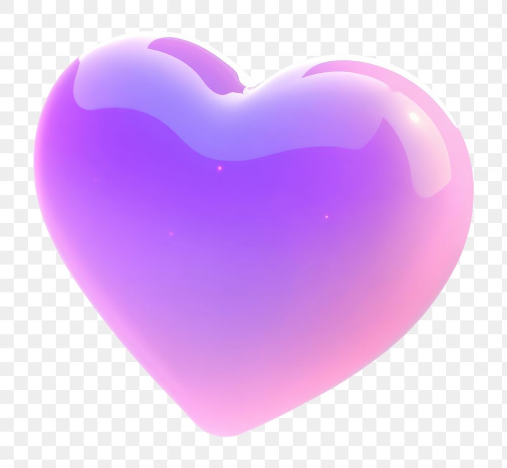 PNG 3d aesthetic heart illustration | Free PNG - rawpixel
