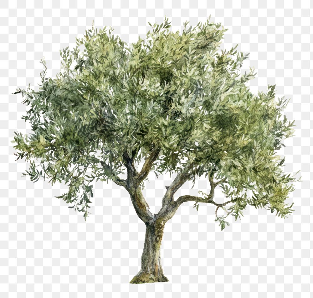 PNG Olive tree illustration nature | Free PNG - rawpixel
