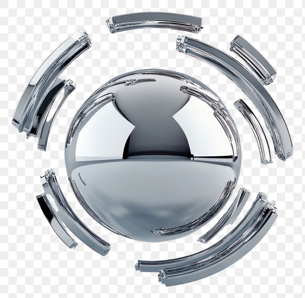 PNG floating orb illustration metallic | Free PNG - rawpixel