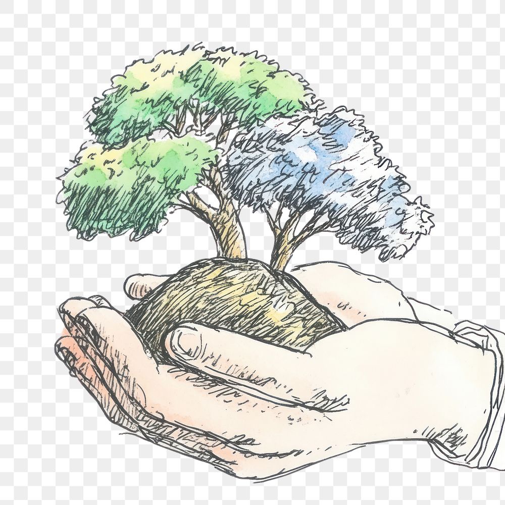 PNG Environmental icon art hand-drawn | Free PNG - rawpixel