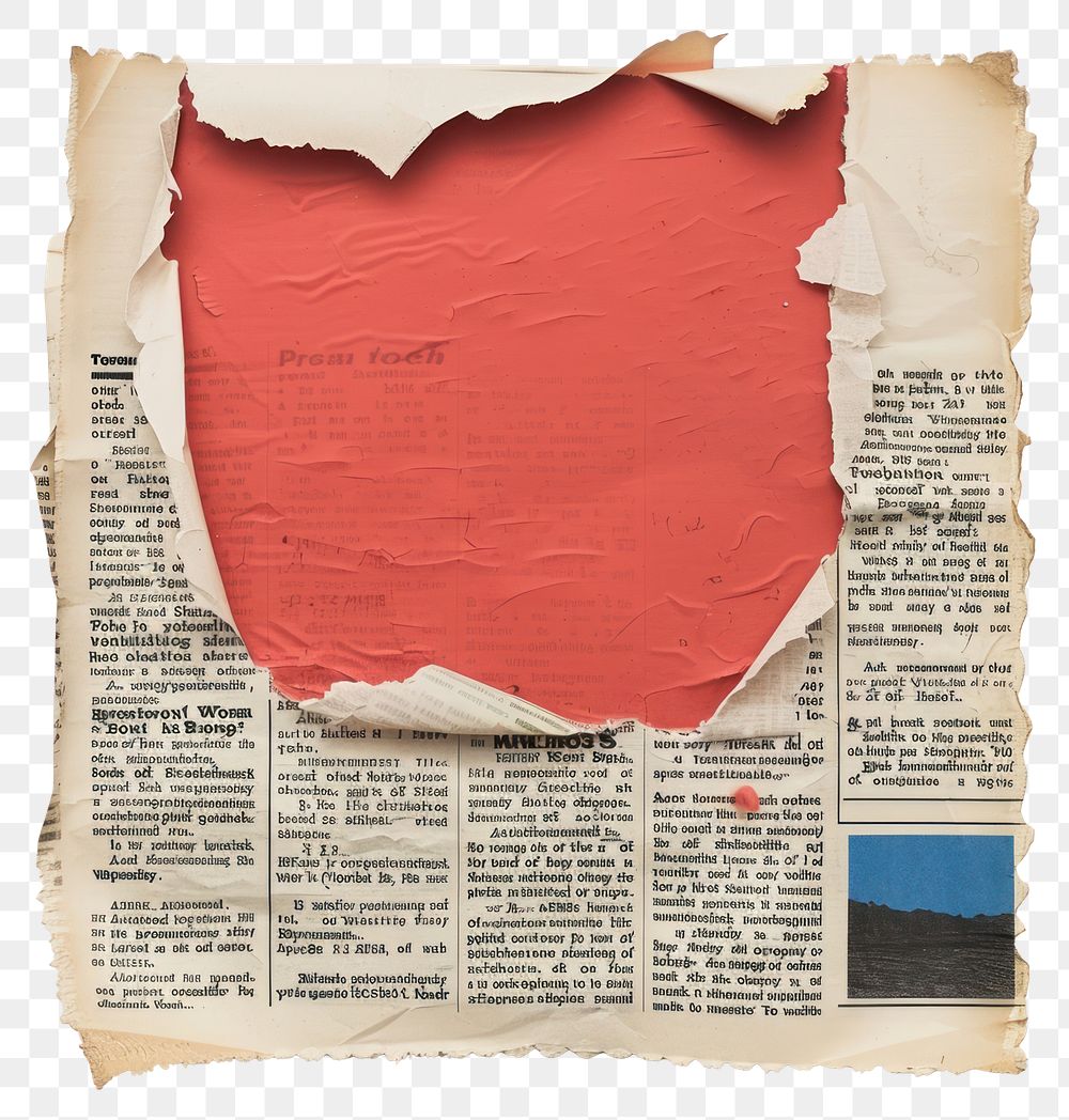 PNG Glued Newspaper newspaper background | Free PNG - rawpixel