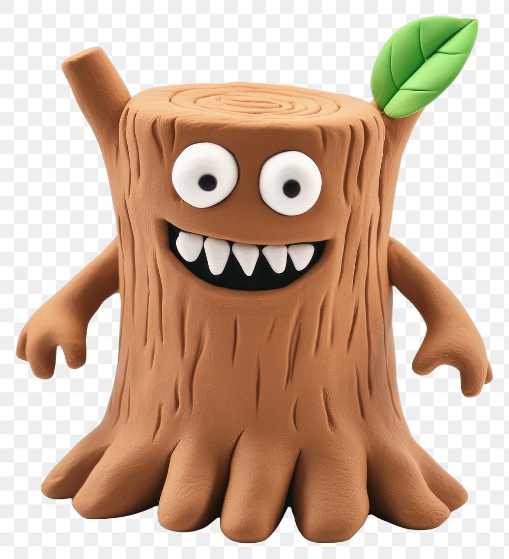 PNG Monster tree stump green. | Free PNG - rawpixel