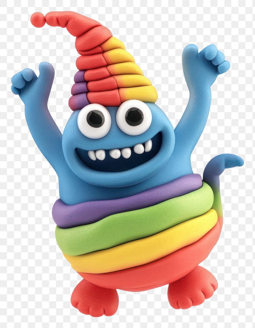 PNG Monster Dancing monster rainbow | Free PNG - rawpixel