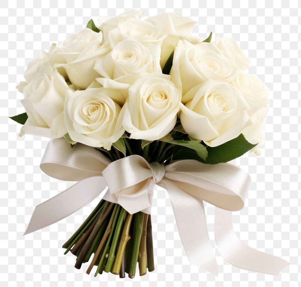 PNG White rose bouquet roses | Free PNG - rawpixel
