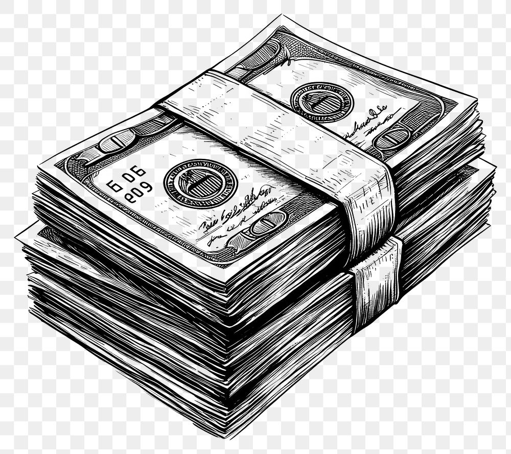 PNG Bank money illustration drawing | Free PNG - rawpixel
