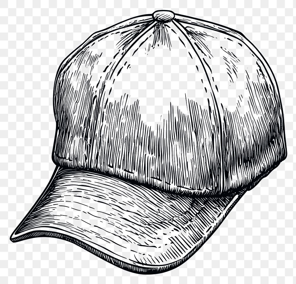 PNG Modern cap drawing sketch | Free PNG - rawpixel