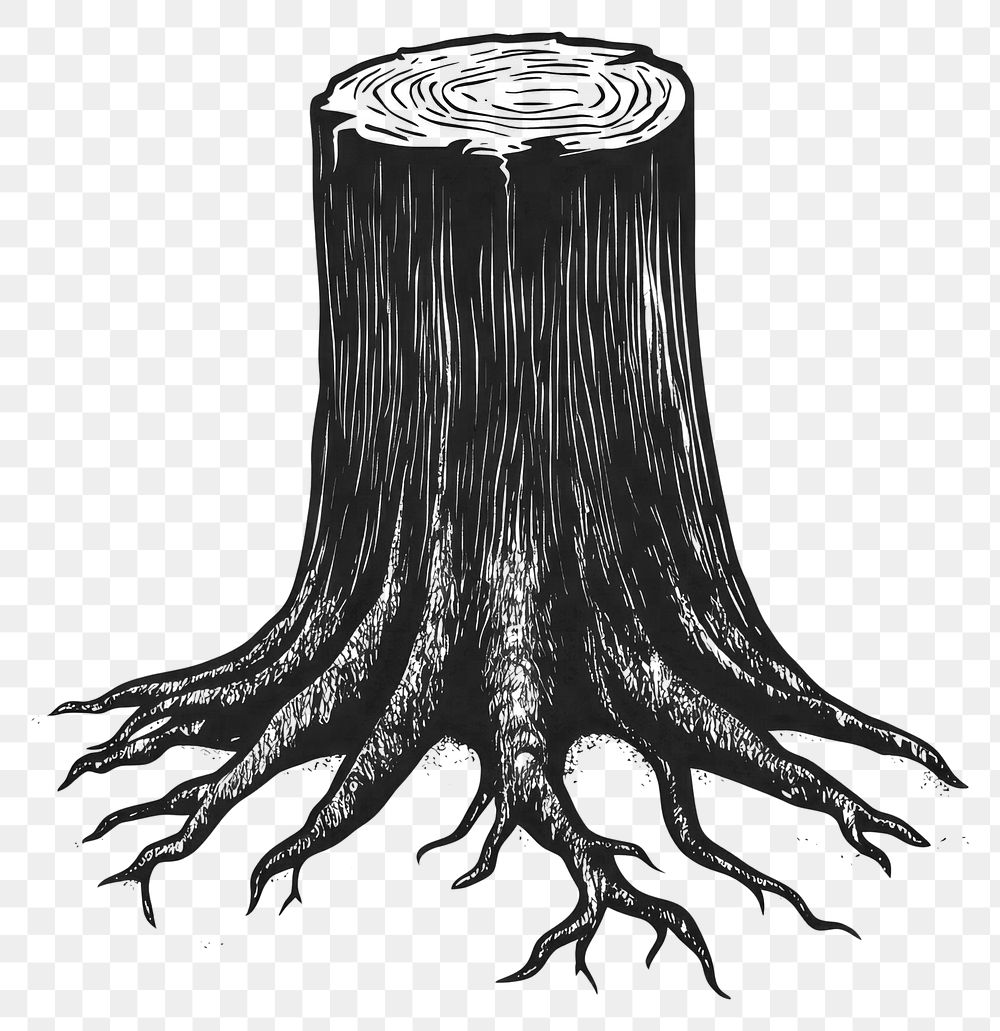 PNG Ancient tree stump roots | Free PNG - rawpixel