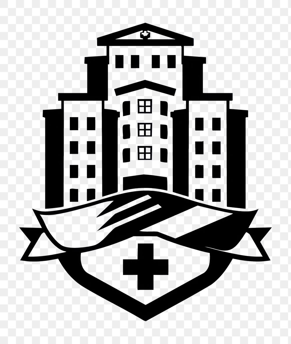 Hospitals Black And White PNG Images | Free Photos, PNG Stickers ...