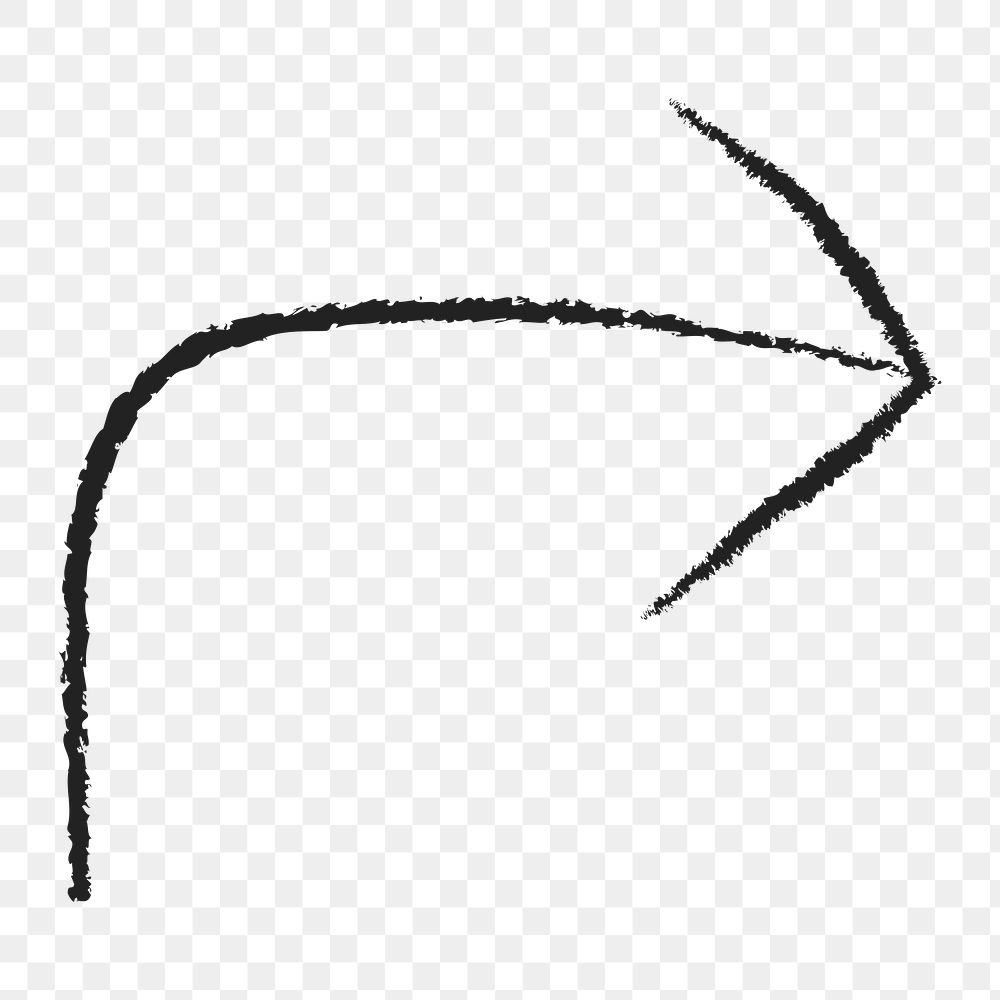 PNG Curved black arrow illustration | Free PNG - rawpixel