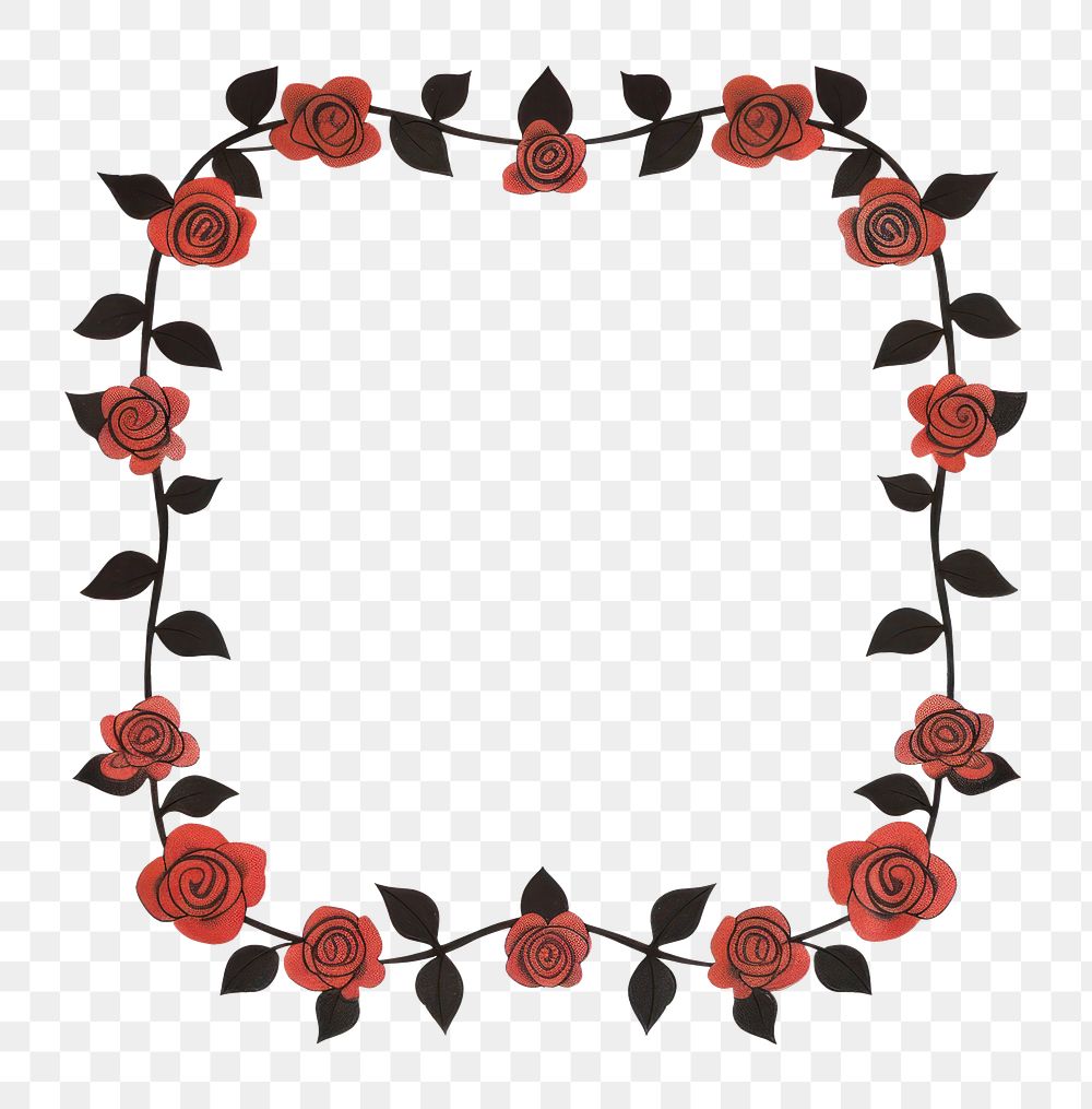 PNG Red rose vine framing | Free PNG - rawpixel
