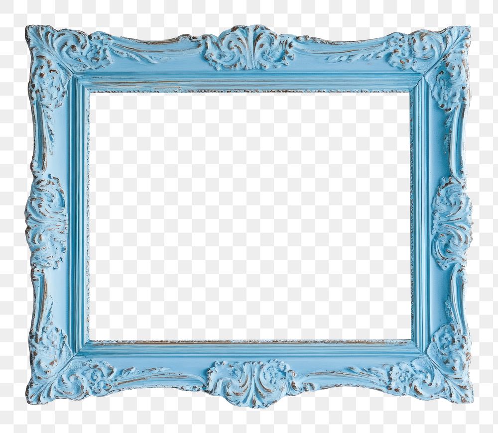 Blue Rectangle Border PNG Images | Free Photos, PNG Stickers ...