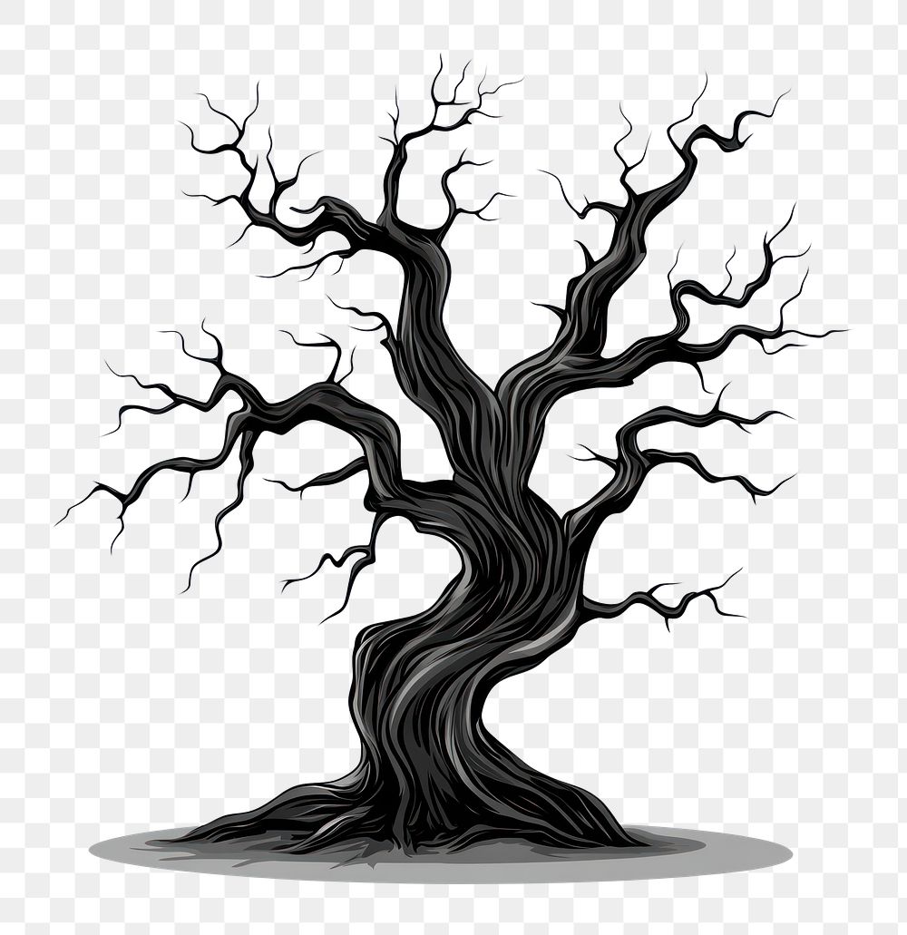 PNG Haunted tree vector illustration | Free PNG - rawpixel