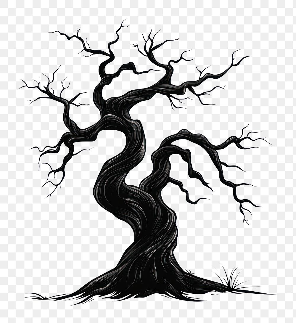 PNG Haunted tree vector cartoon | Free PNG - rawpixel