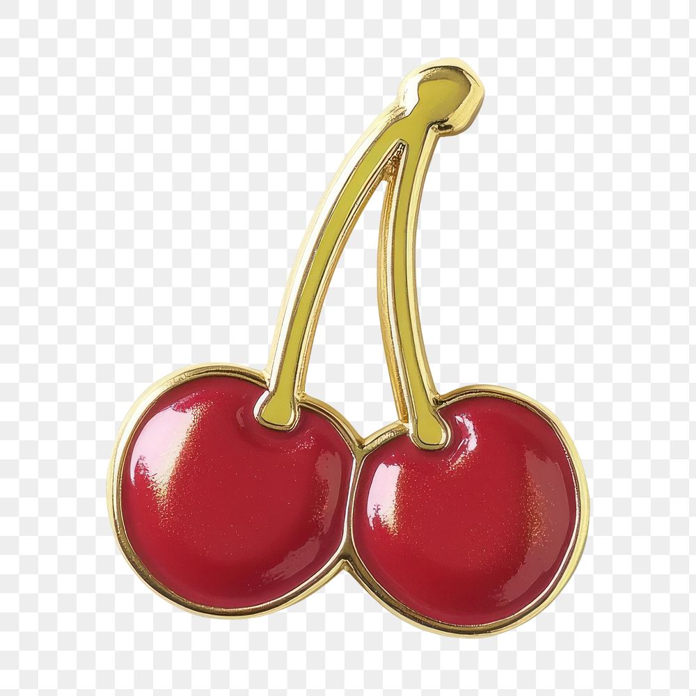 PNG Cherry pin badge accessories | Free PNG - rawpixel