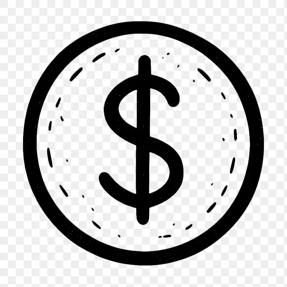 PNG Simple dollar sign icon | Free PNG - rawpixel