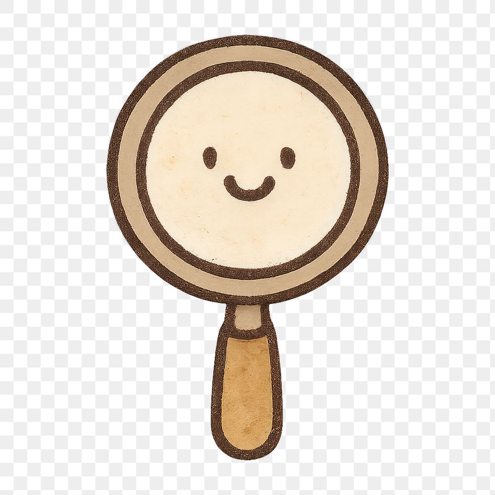 PNG Cute magnifying glass illustration | Free PNG - rawpixel