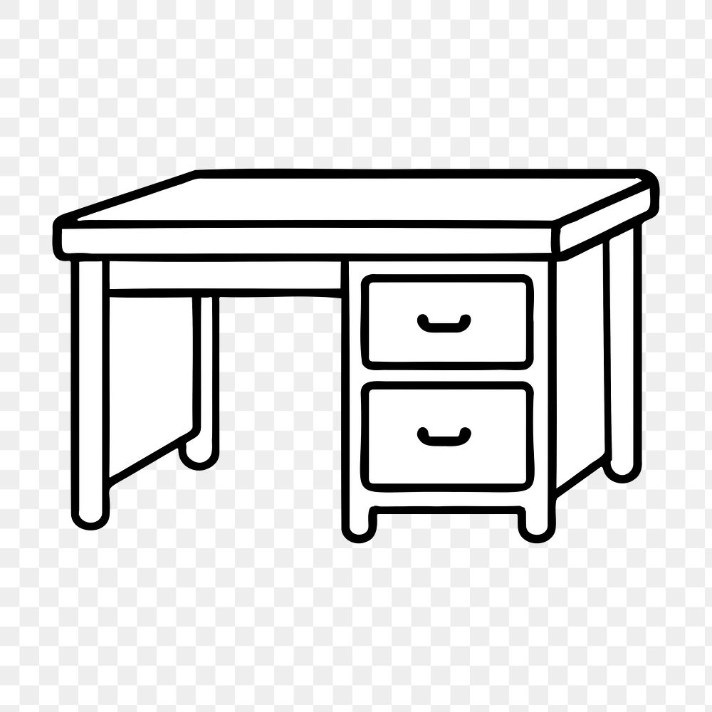 PNG Minimalist desk illustration PNG | Free PNG - rawpixel