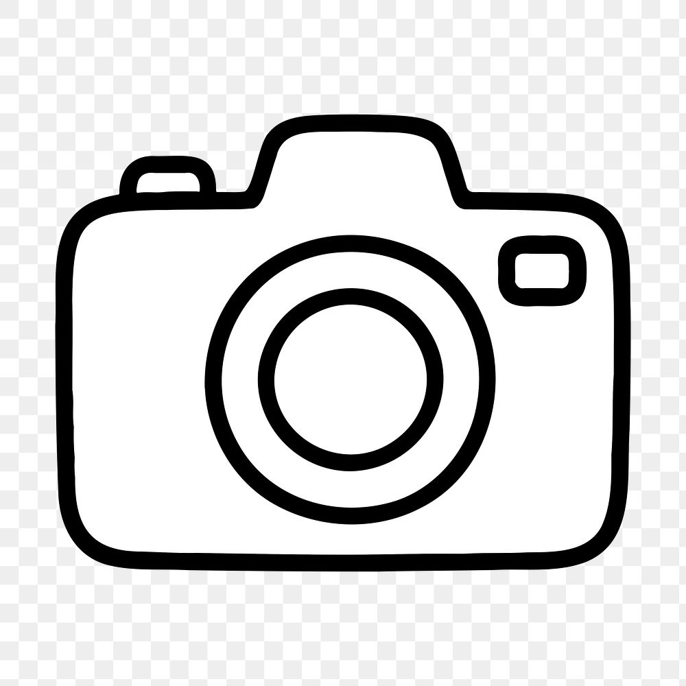 PNG Simple camera icon illustration | Free PNG - rawpixel