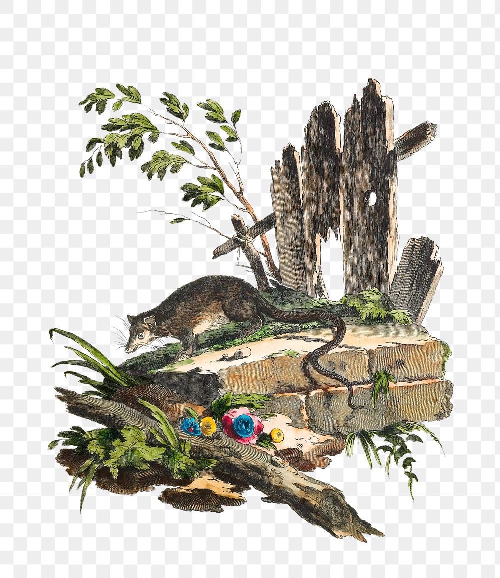 PNG Opossum Descrizioni Degli Animali | Premium PNG - rawpixel