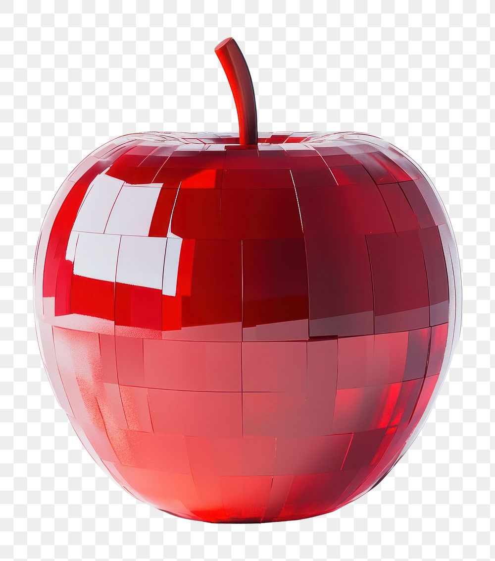 PNG Pixelated red apple illustration | Free PNG - rawpixel