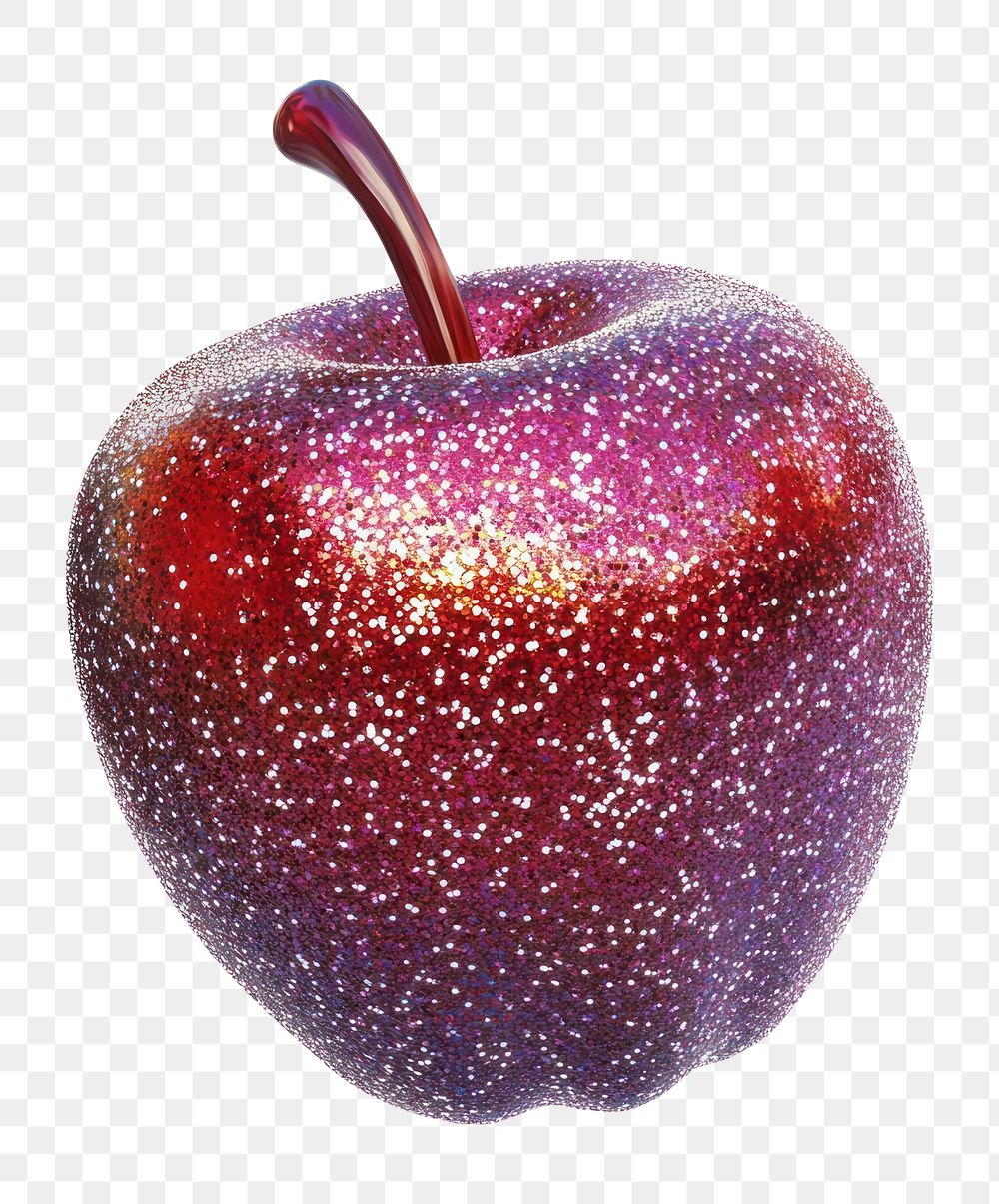 PNG Apple glitter fruit illustration. | Free PNG - rawpixel