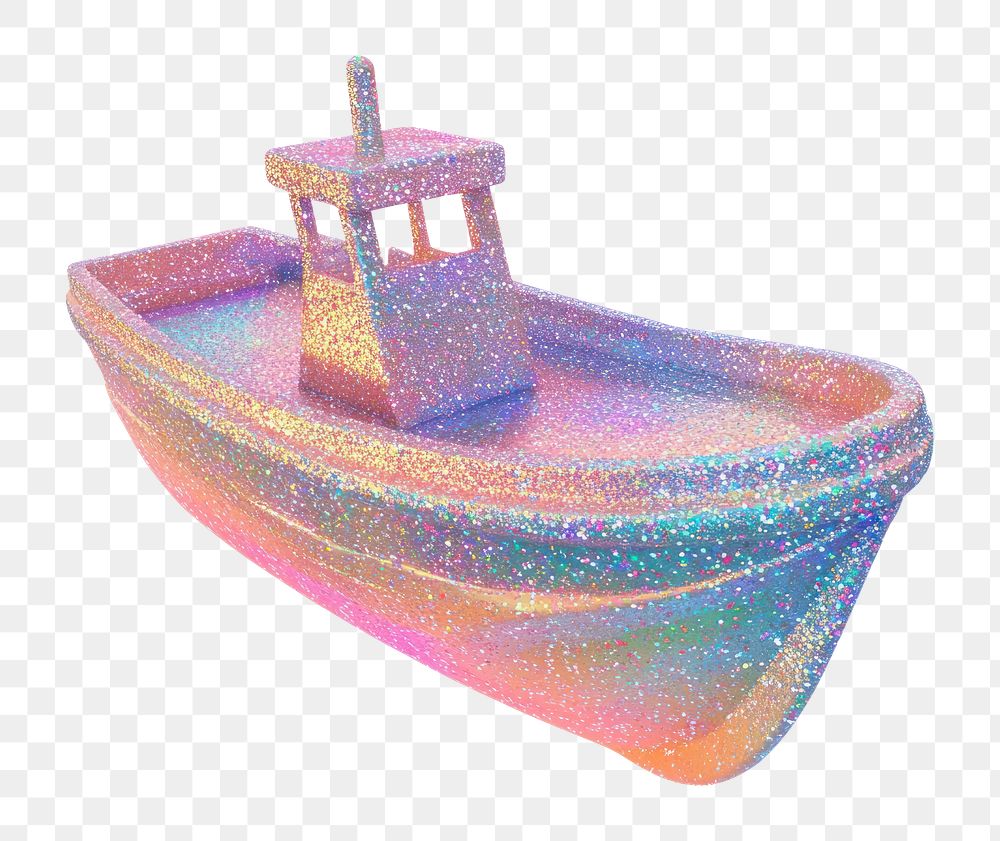 PNG Boat glitter transportation illustration. | Free PNG - rawpixel