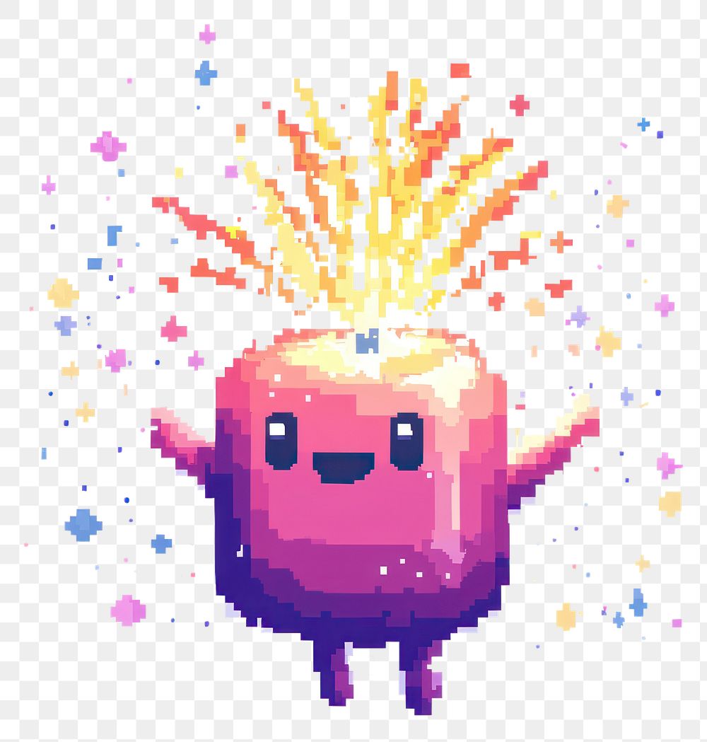 PNG Firework fireworks illustration pixelated | Free PNG - rawpixel