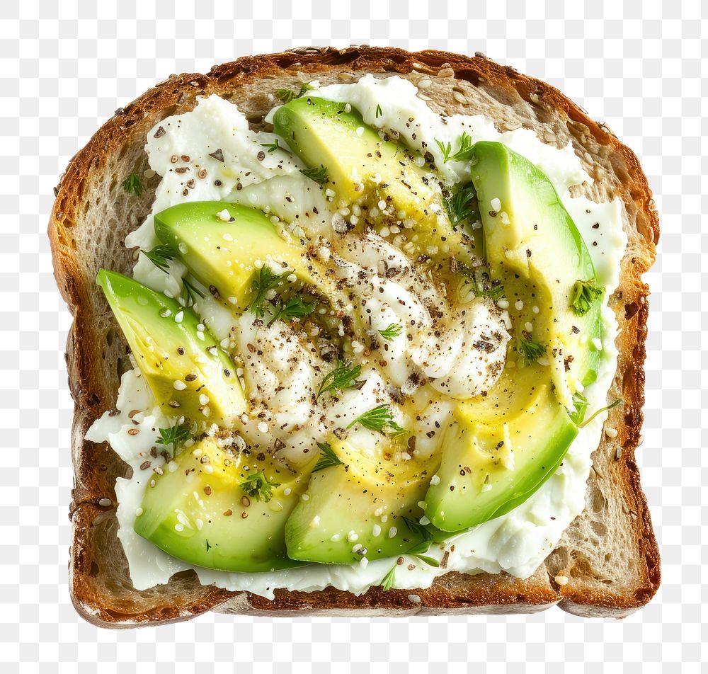 PNG Cottagecore Avocado Toast avocado | Free PNG - rawpixel