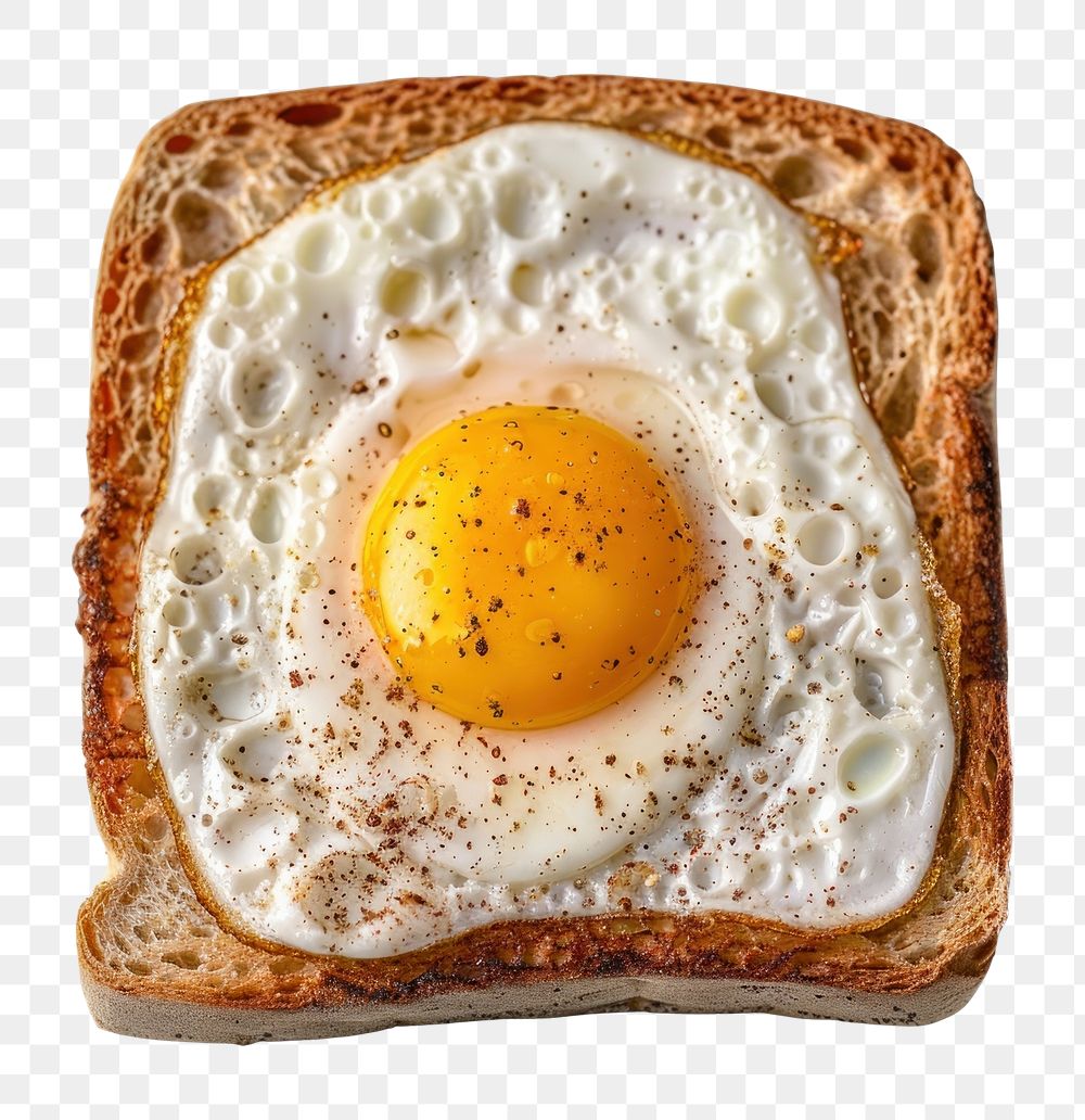 PNG Cottagecore egg fried bread | Free PNG - rawpixel