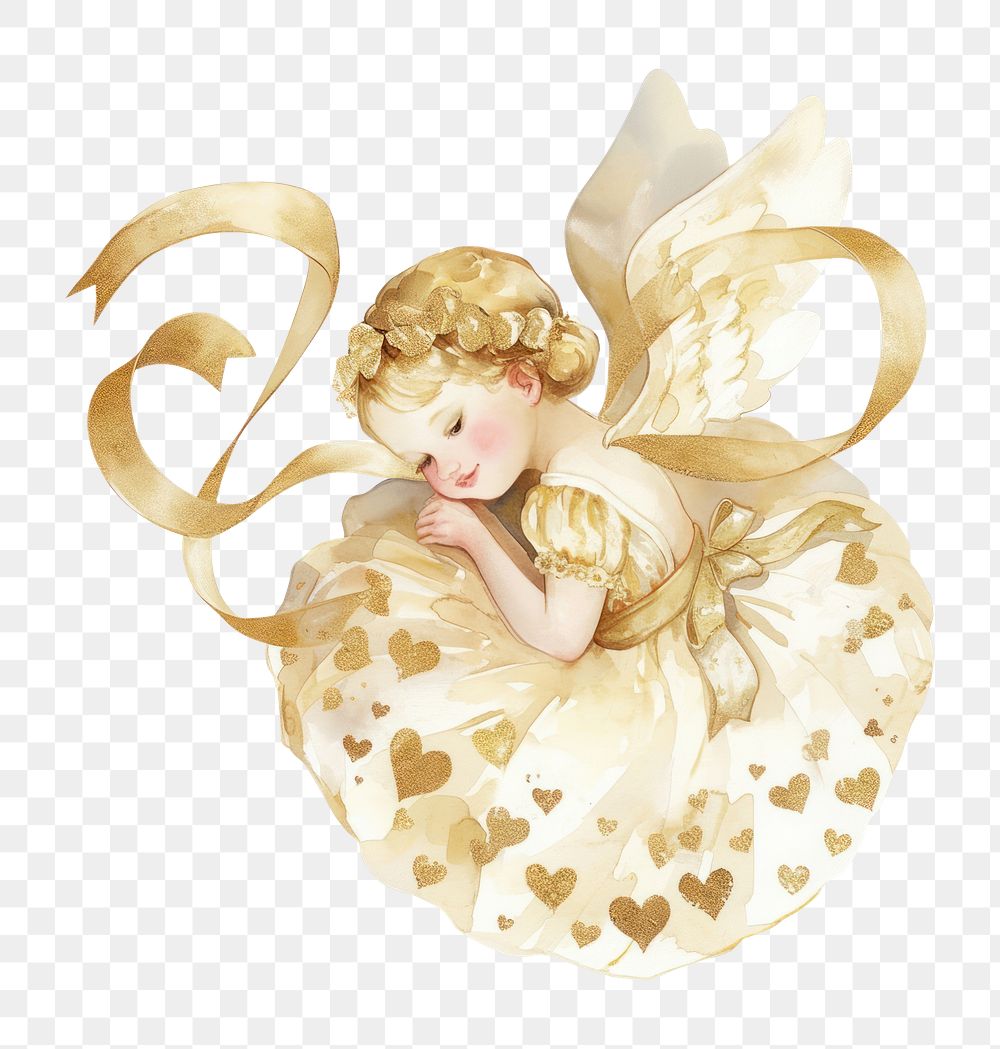 PNG Coquette cupid side view | Free PNG - rawpixel