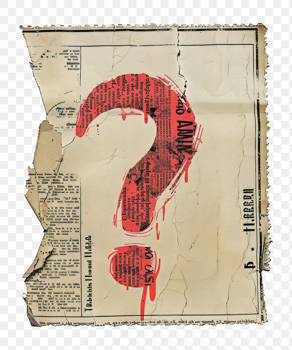 PNG Questions marks paper newspaper | Free PNG - rawpixel