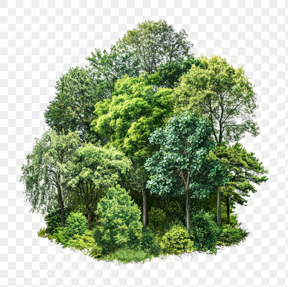 PNG Group different trees forest | Free PNG - rawpixel