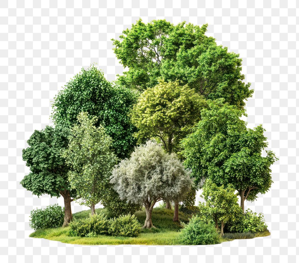 PNG Group different trees forest | Free PNG - rawpixel