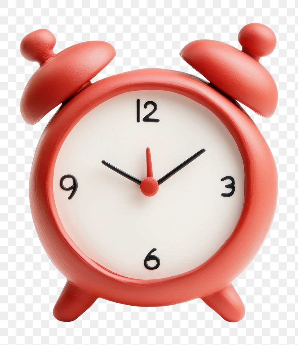 PNG Alarm clock alarm red | Free PNG - rawpixel