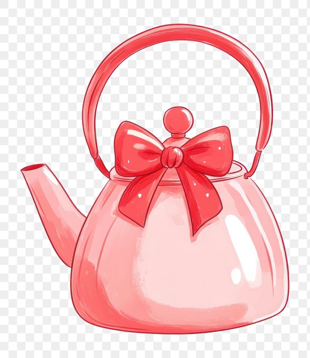 PNG Red tea kettle red | Free PNG - rawpixel