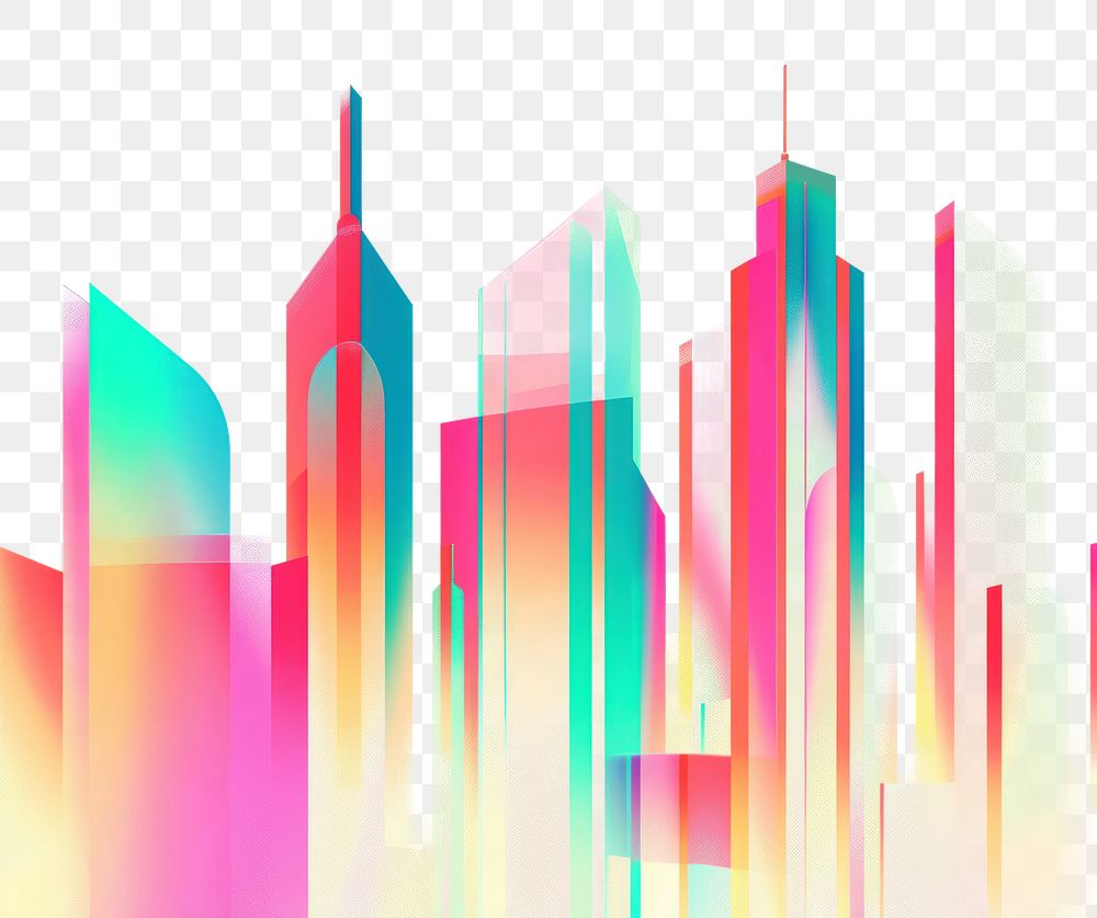 PNG City borders illustration graphics | Free PNG - rawpixel