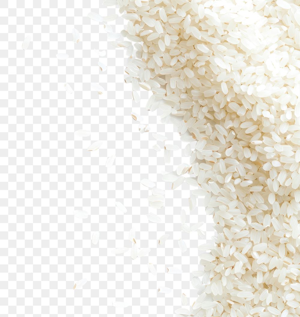 PNG White rice border background | Free PNG - rawpixel