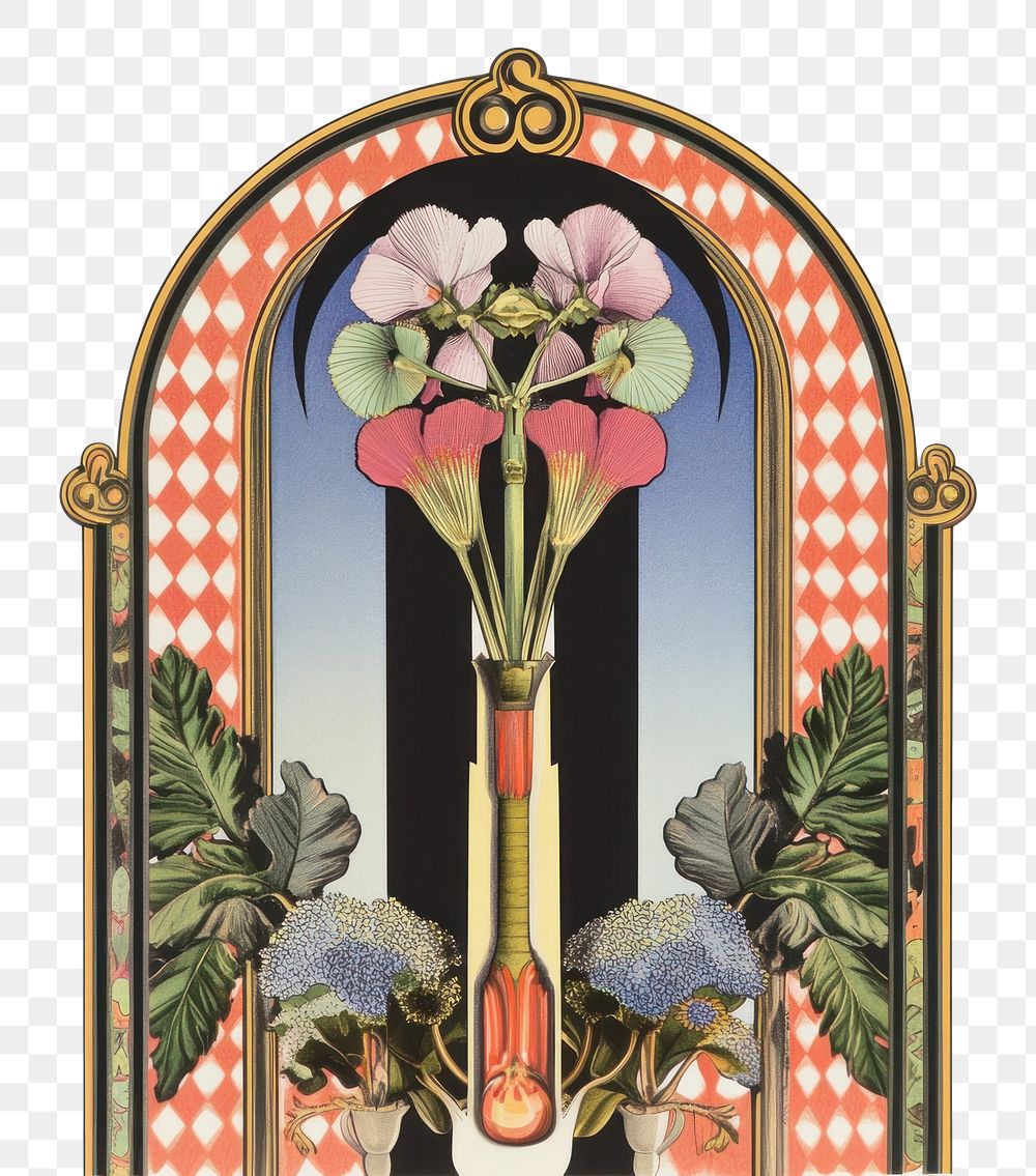 PNG Mirror pattern art illustration. | Free PNG - rawpixel