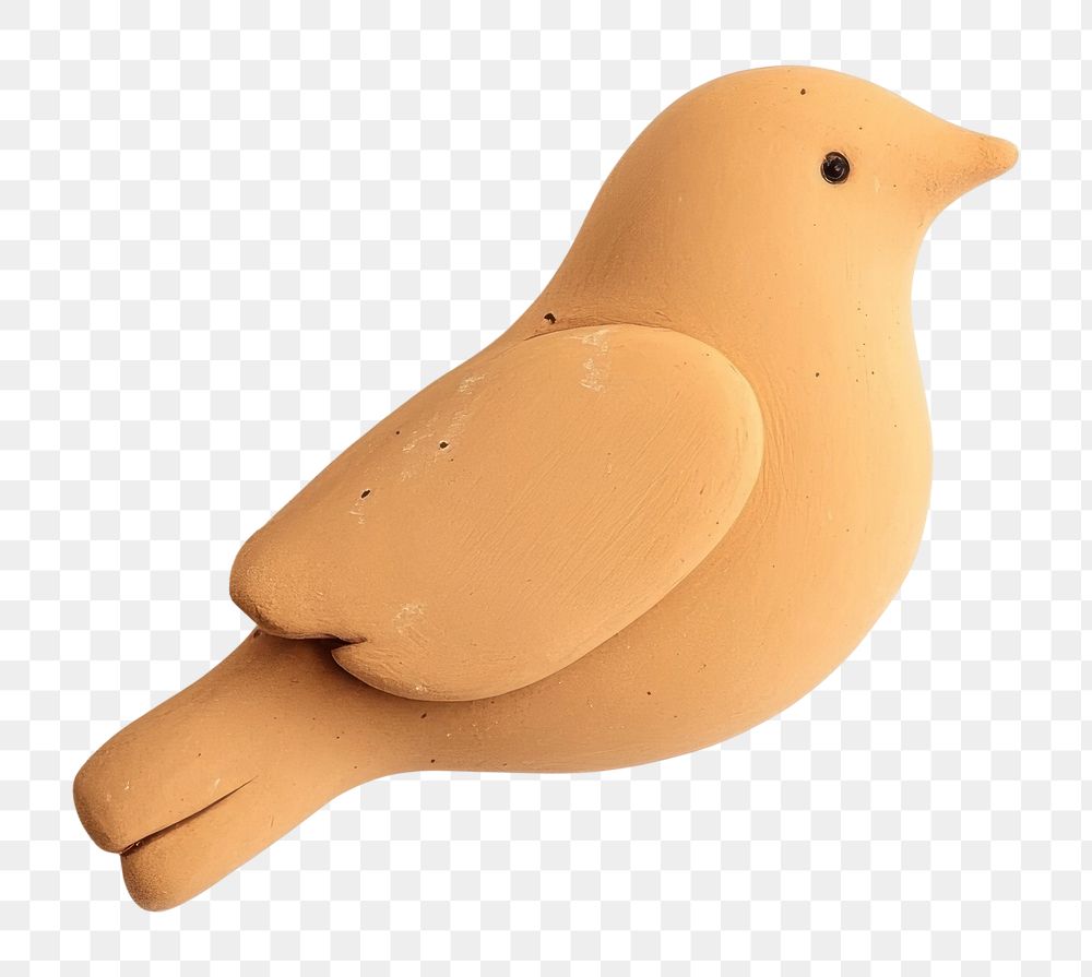 PNG 2d clay bird handcrafted | Free PNG - rawpixel