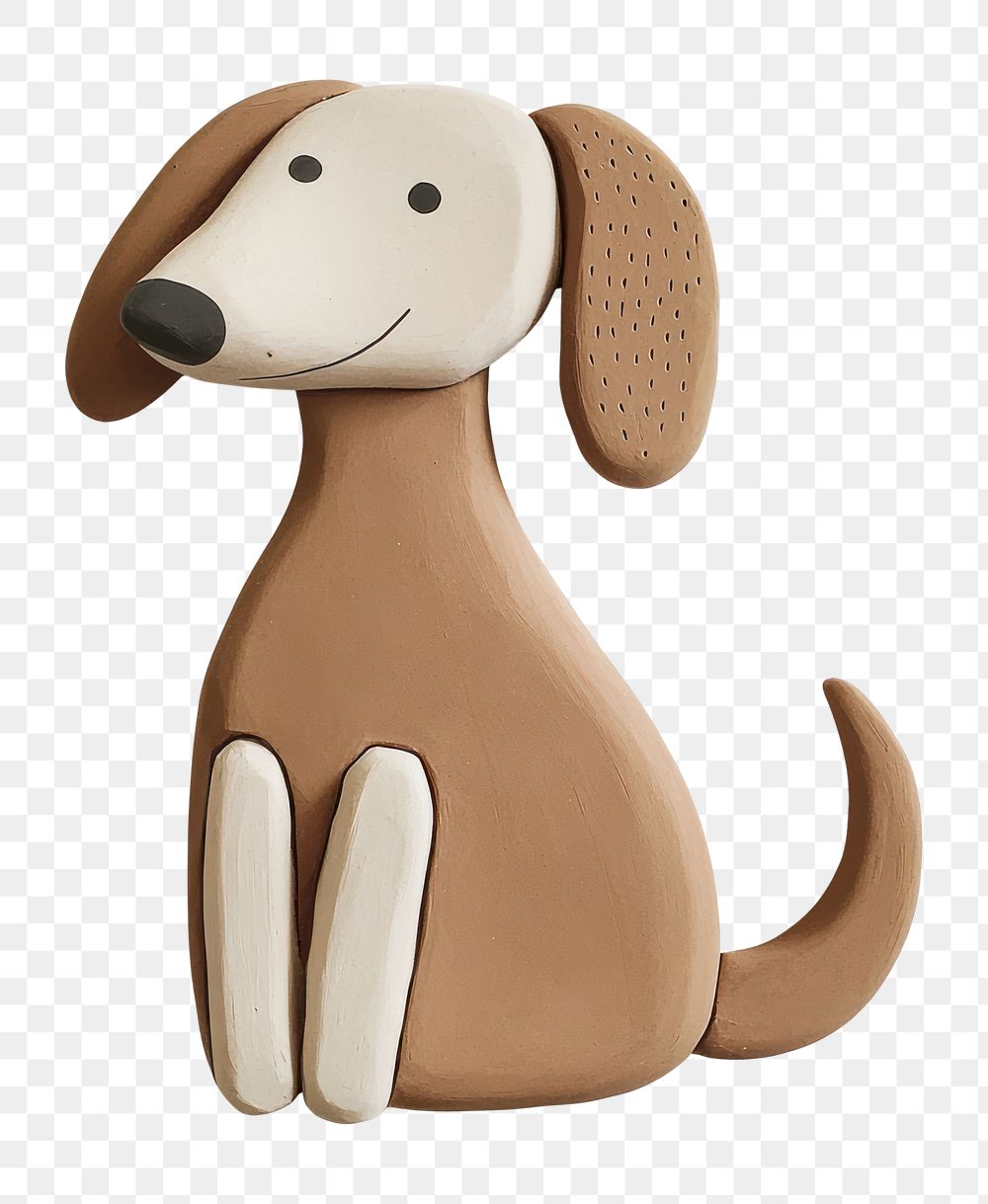 PNG 2d clay Dachshund dog | Free PNG - rawpixel