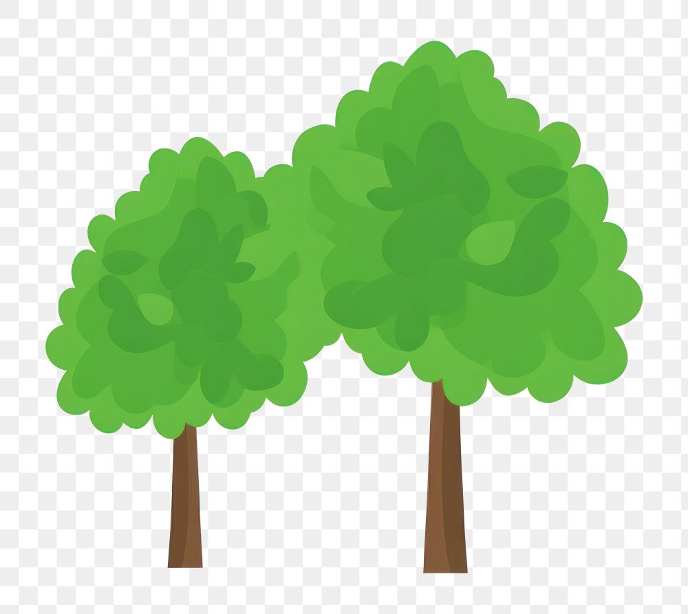 PNG Trees illustration cartoon nature. | Free PNG - rawpixel