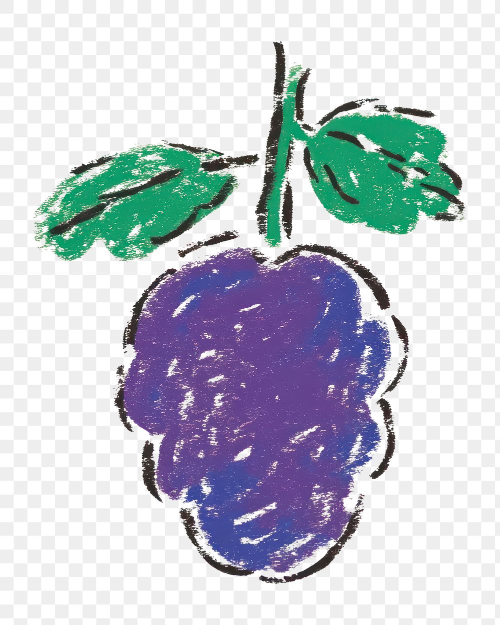 PNG Grape art illustration drawing. | Free PNG - rawpixel