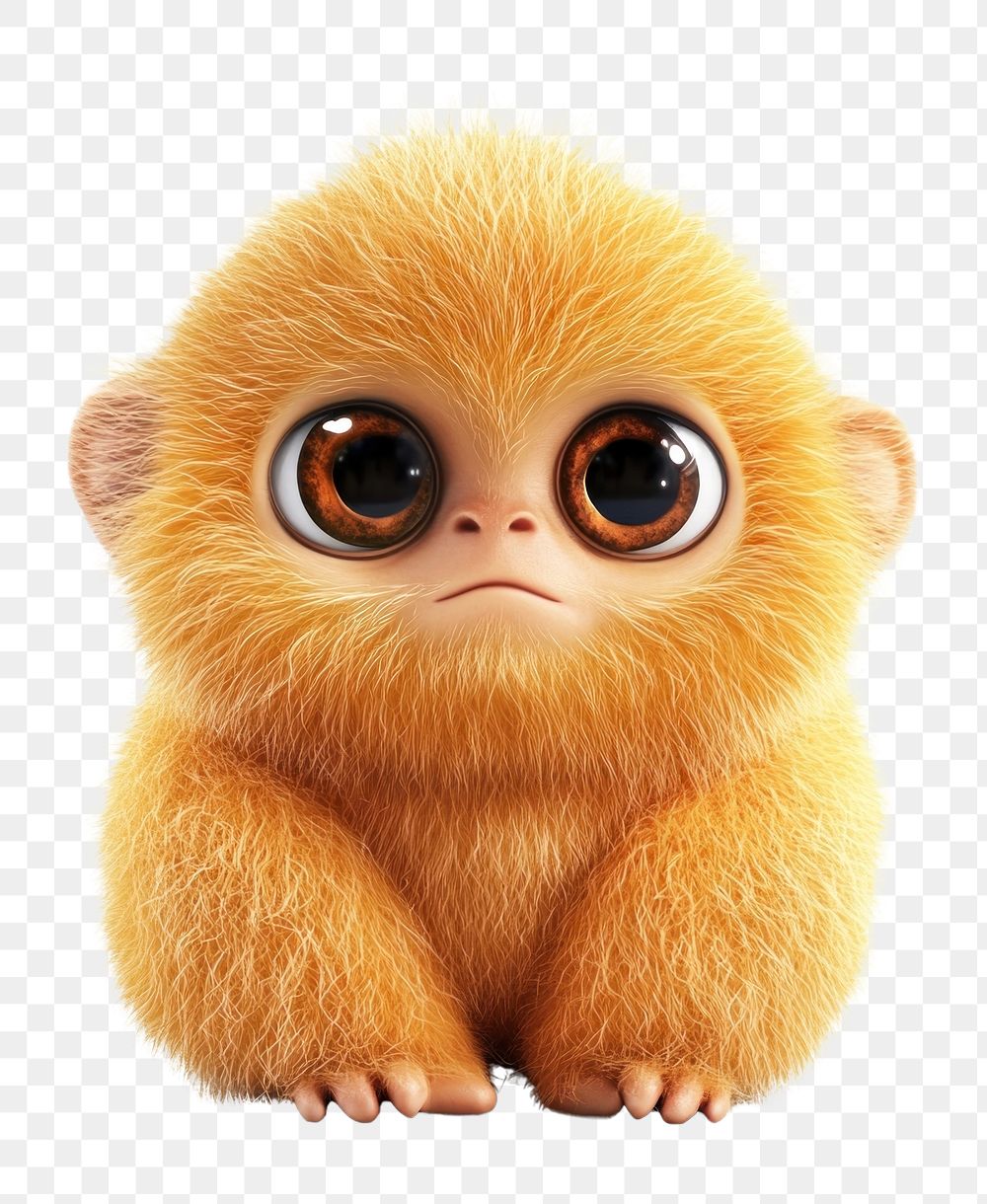 PNG Golden Snub-Nosed Monkey illustration | Free PNG - rawpixel