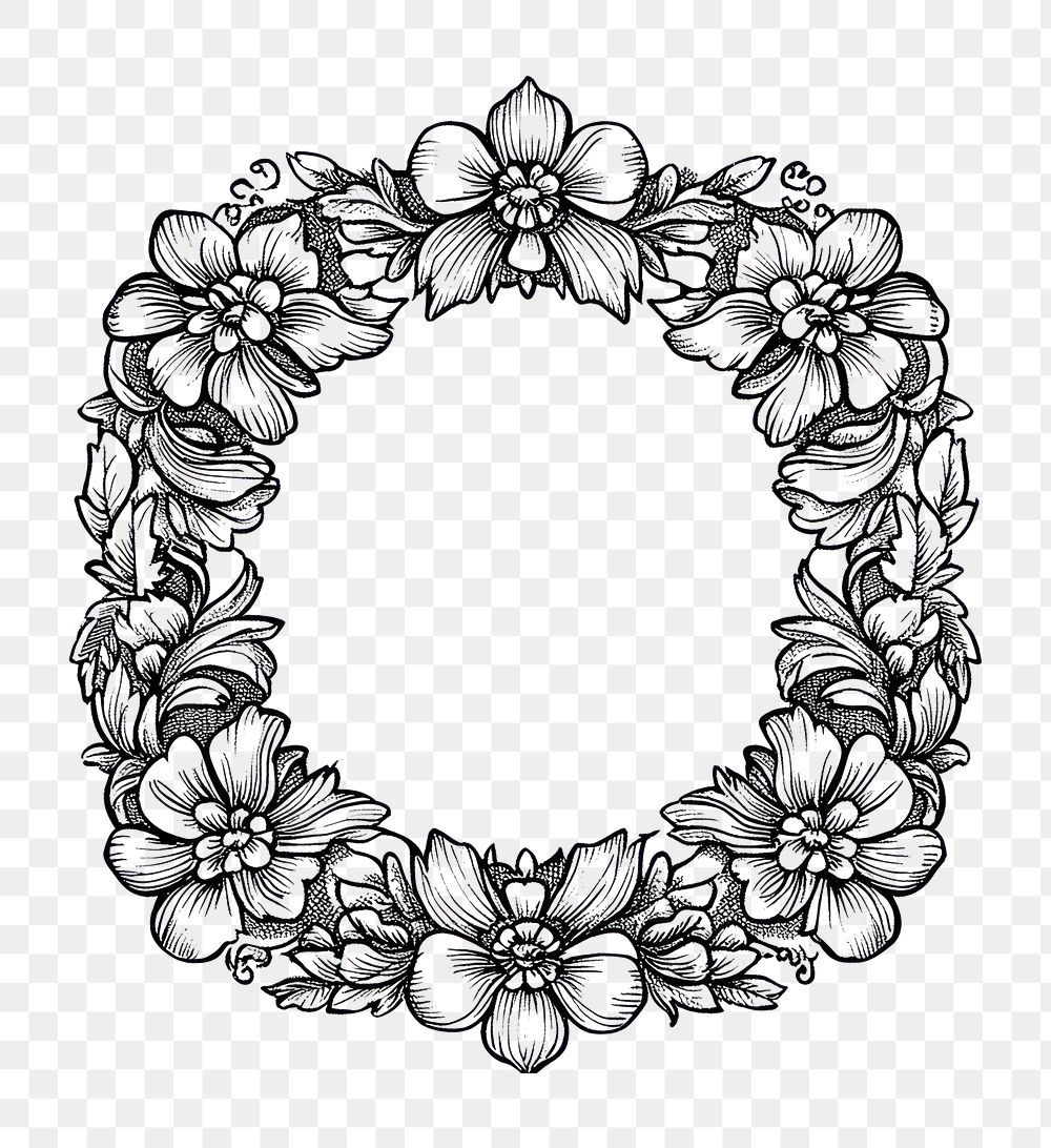 PNG Rectangle shape Frame flower | Free PNG - rawpixel