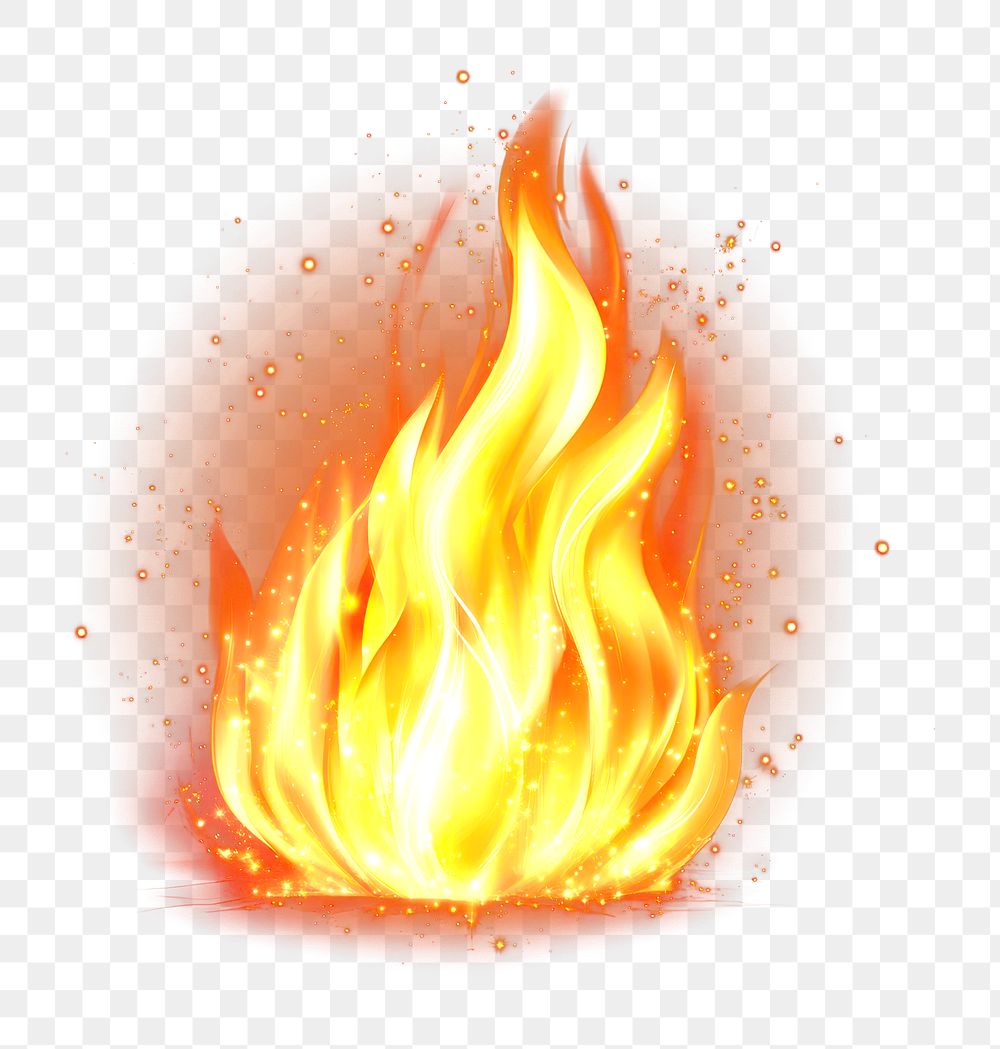 PNG Big fire element background | Free PNG - rawpixel