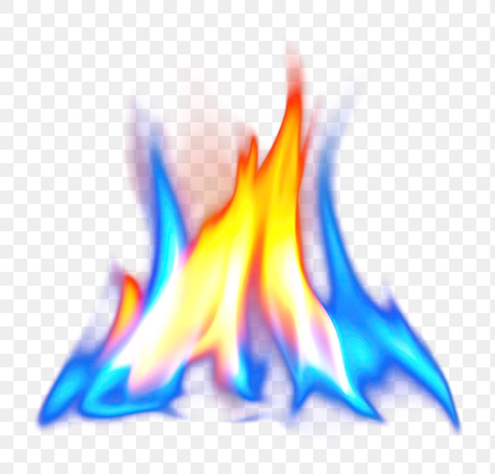 PNG Blurred big fire element | Free PNG - rawpixel