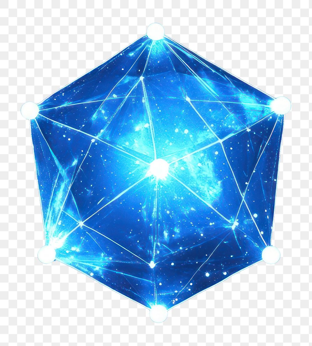 PNG blue pentagon shape logo | Free PNG - rawpixel