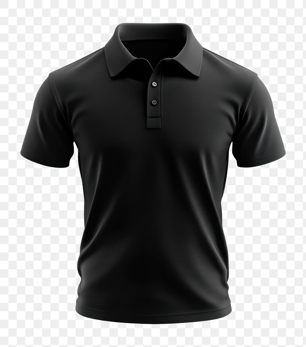 PNG Black polo shirt mockup | Free PNG - rawpixel